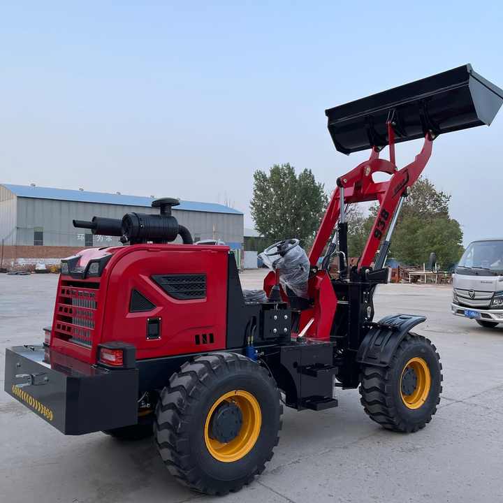 Diesel Shovel Loaders with Four-Wheel Drive for Construction Sites ...