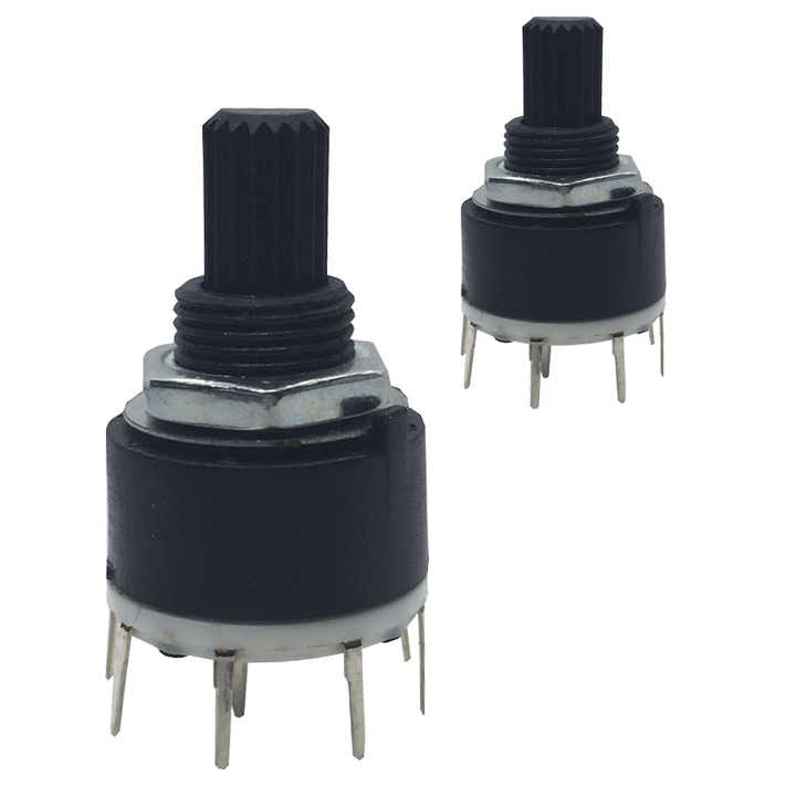 Rotary Switch Multi-Gear Circular Band Switch 4 to 8 Gear RS16 ...