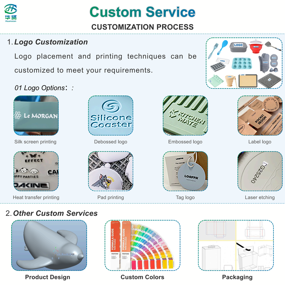 Hot Selling Custom Large Silicone Baking Mat Food Grade Not Stick Heat ...