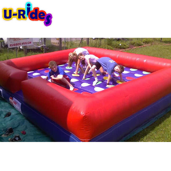 Large Size PVC Inflatable Twister Game for Outdoor Garden Commercial ...