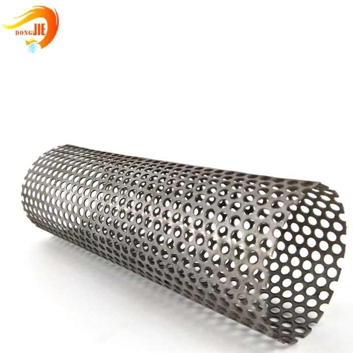 304 316 Stainless Steel Perforated Metal Tube Slotted Screen with ...