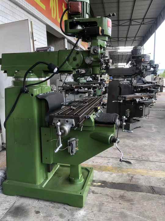 Second Hand Vertical Milling Machine No. 3 Turret Milling Machine Metal ...