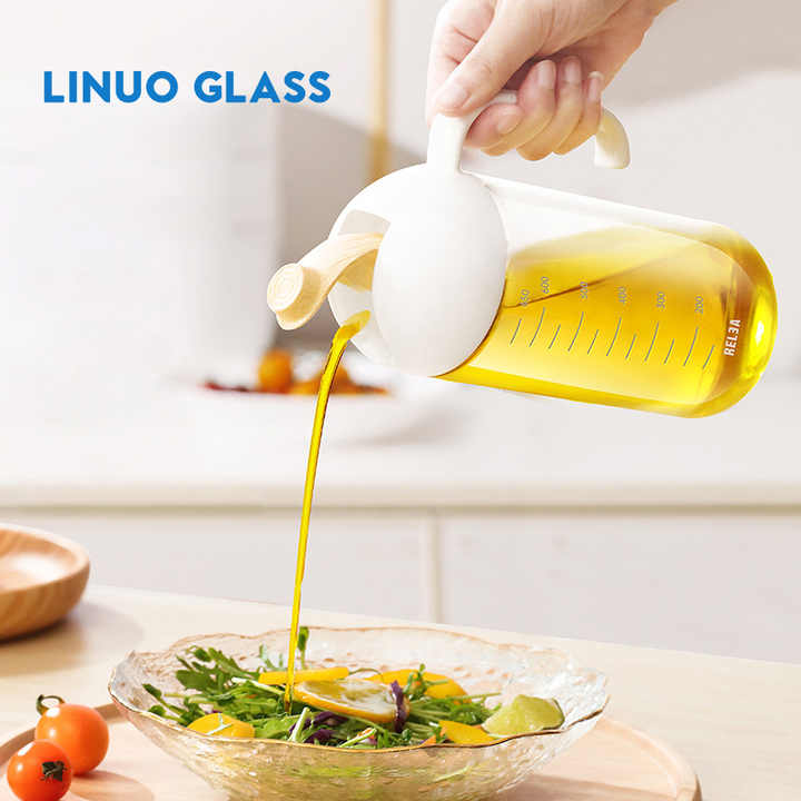 Linuo Borosilicate Glass Cooking Oil Dispenser Oil Dispenser Glass ...