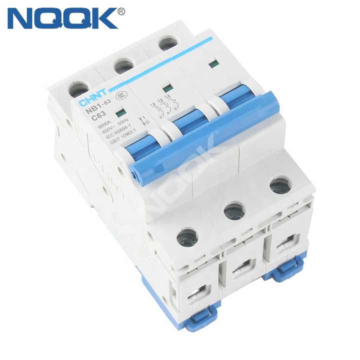 Chint NB1-63 6kA MCB Modular DIN Rail Miniature Circuit Breaker NB1-63 CHNT| Alibaba.com