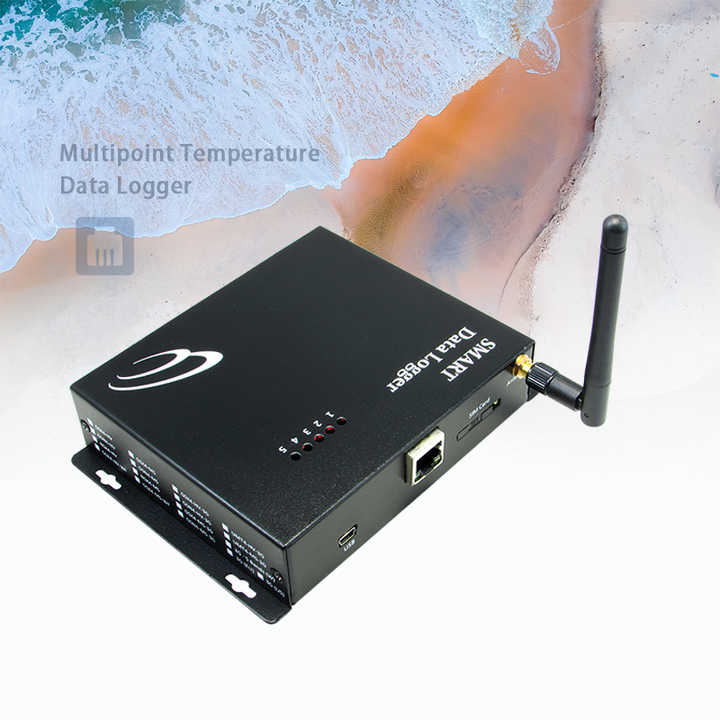 Ethernet Water Flow Meter Data Logger Gsn4-hv Temperature Monitor And ...