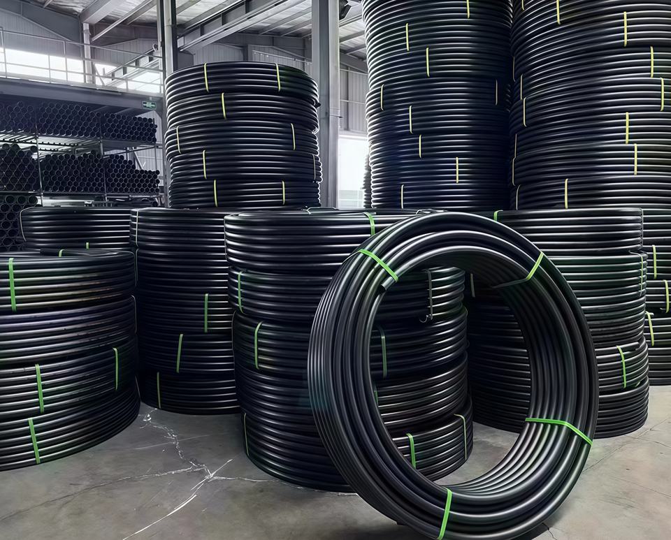 HDPE Polyethylene Pipe PE100 63mm Black Water Supply Pipe for Municipal ...