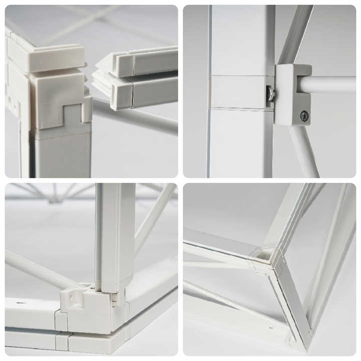 10ft Portable Pop up Display Backdrop Wall for Exhibitions