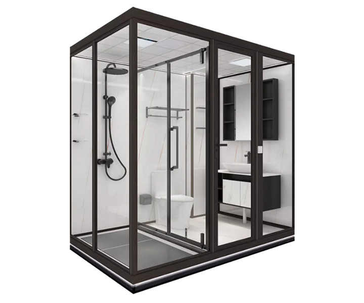 Modern Design Bathroom Shower Prefabricated Pod Portable Toilet