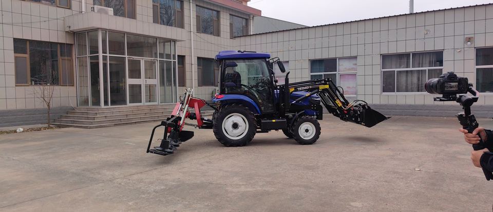 CE COC Approved Compact Diesel Engine Farm Tractor 50HP 4WD with Cabin ...