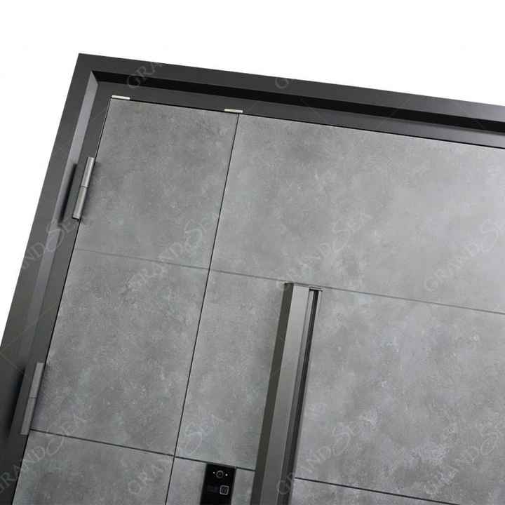 Modern Design Stainless Steel Aluminium Anti-Theft Exterior Front Doors for High-End Hotels and ...