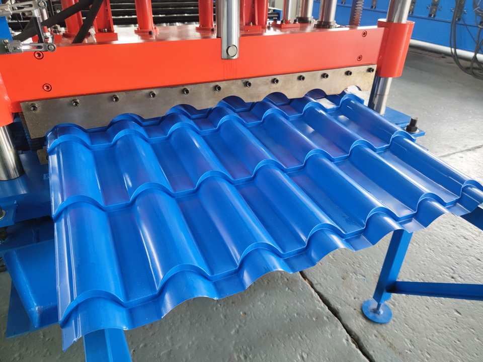 Affordable Glazed Tile Machine Roof Panel Roll Forming Equipment for ...