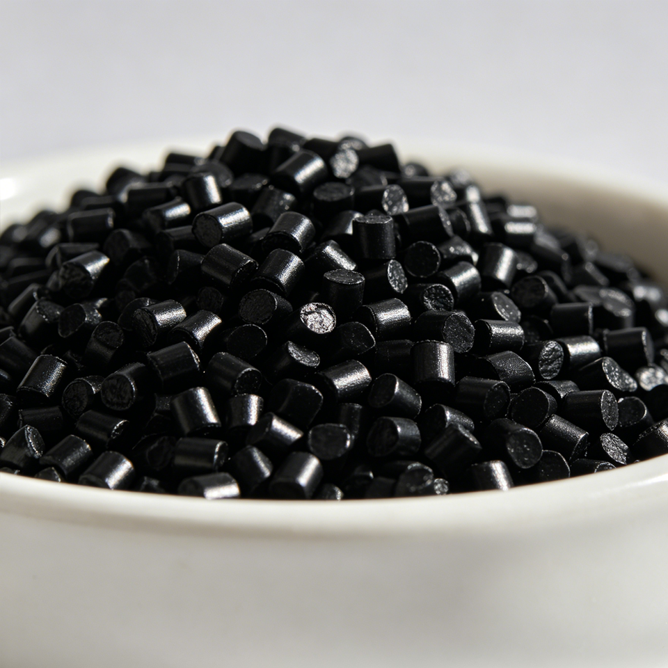 Carbon Black 10%-50% Black Plastic Masterbatch Manufacturers for Film ...