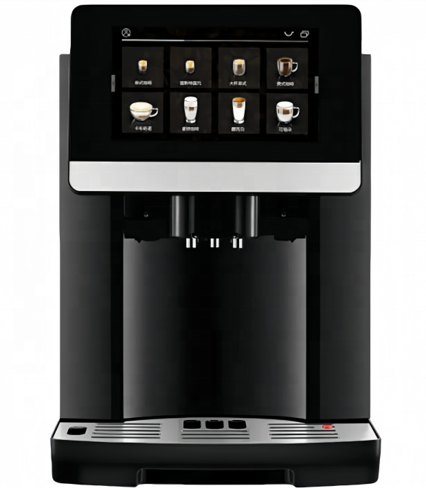 Italian Espresso Making Machine Desktop Coffee Maker Smart Touch Screen ...