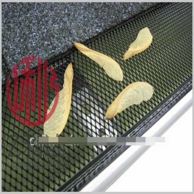Construction Expanded Wire Mesh Aluminium Mesh Gutter Leaf Guards ...