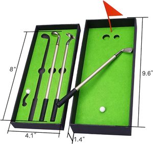 Fun Office Mini Golf Sets - Golf Putting Green Accessories