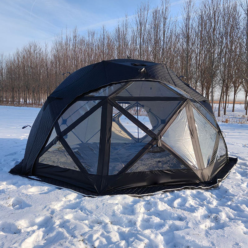 400*430*220cm Winter Fishing Tent - High Insulated & Waterproof