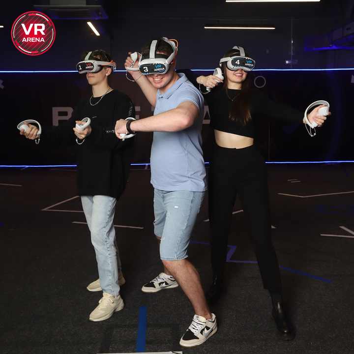9D Vr Simulator Mini Arena Vr Virtual Reality Free Roaming Arcade Arena ...