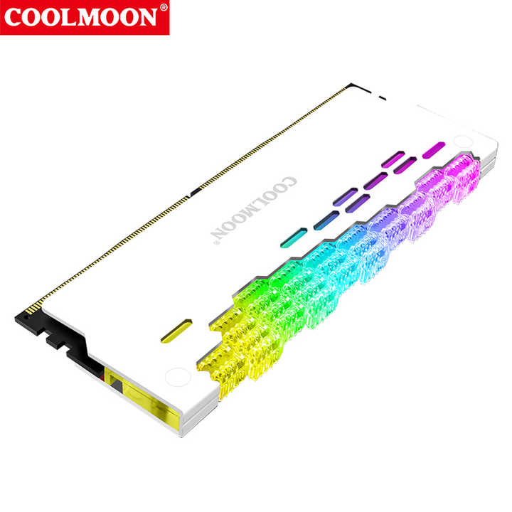 COOLMOON RA-2 RAM Cooler - LED Lights & Efficient Cooling