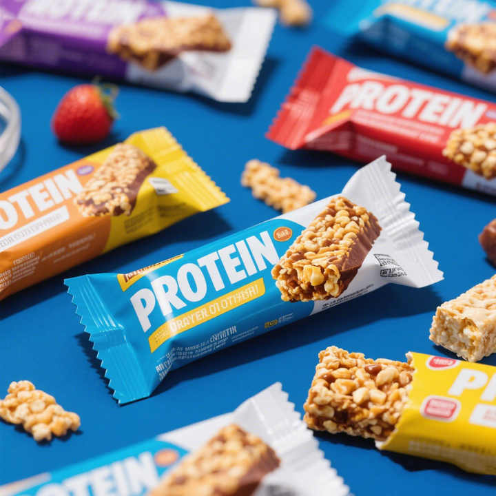 Custom Heat Sealed Food Grade Health Food Wrapper Packaging Protein Bar ...