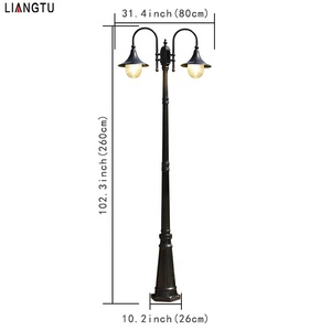 European Lamp Posts - Durable, Classic Garden Lighting