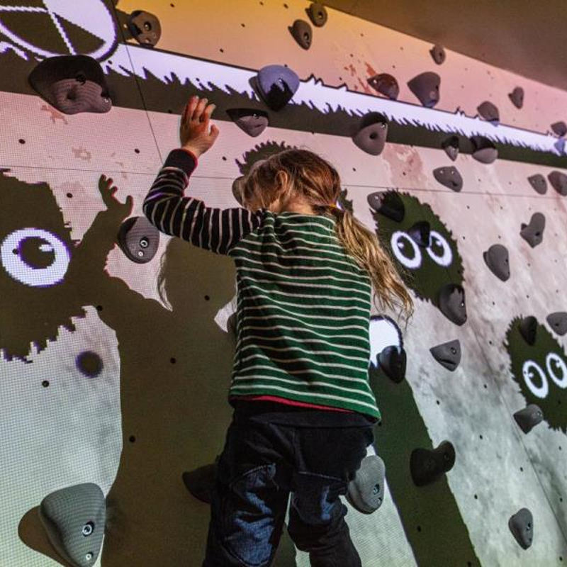 Interactive Climbing Games Wall Games for Kids Machine Indoor 3D ...