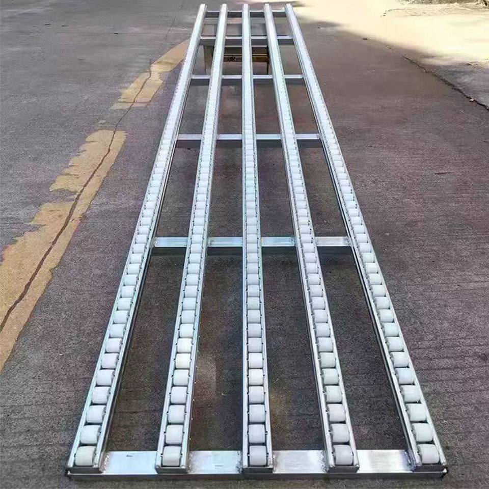 Customizable Length Galvanized Tube Flow Rail Durable Carton Flow ...