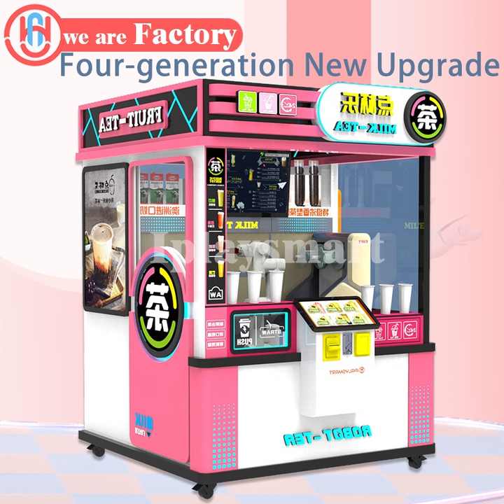 Bubble Tea Vending Machine - Smart, Efficient, and Versatile