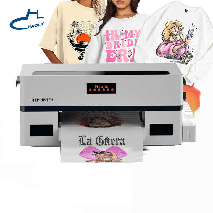 Haolic Desktop 2025 A3 DTF Printer with XP600 Head Heat Transfer PET ...