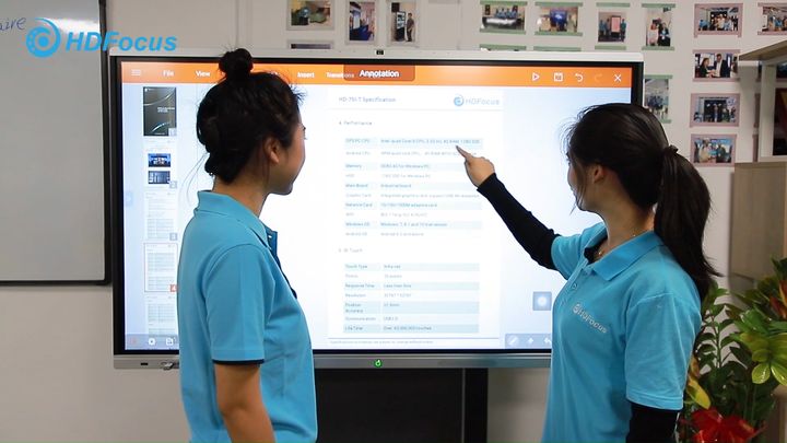 Hdfocus Interactive Flat Panels - Smart Digital Whiteboards
