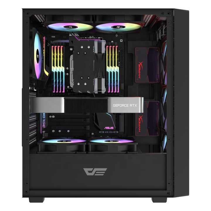 Darkflash DK353 ATX Mesh Best Airflow support 360 water cooler pc case ...