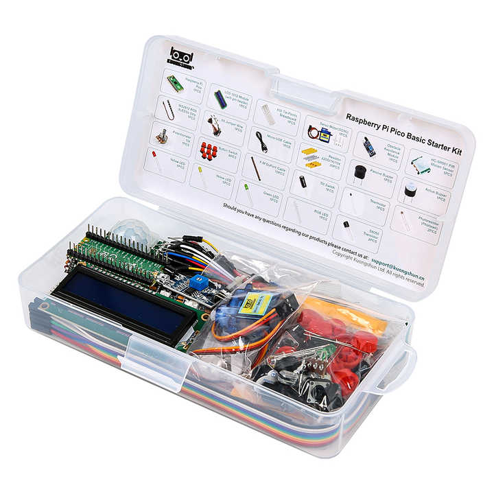 Acebott Raspberry Pi Pico Basic Starter Kit Based On Raspberry Pi 5845