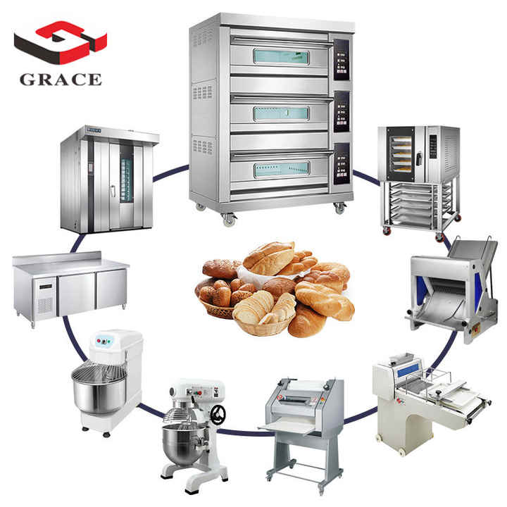 Complete Set of Bakery Equipment for Professional Baking