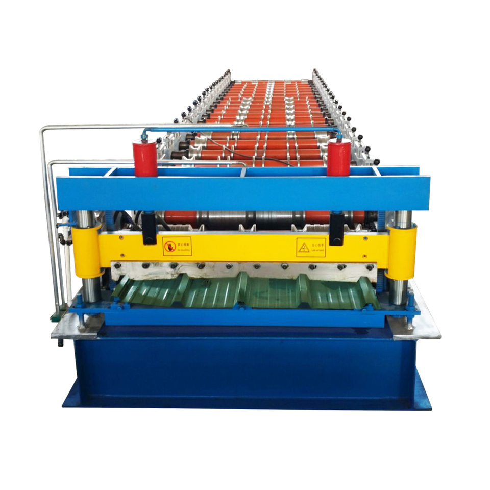 Steel Metal Roof Trapezoidal Iron Roofing Zinc Sheet Roll Forming ...