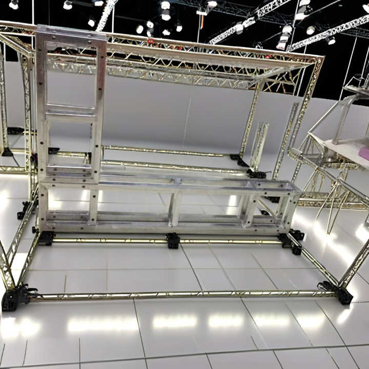10x 20 Personalized Portable Square Tube Truss Stage Custom Gourmet ...
