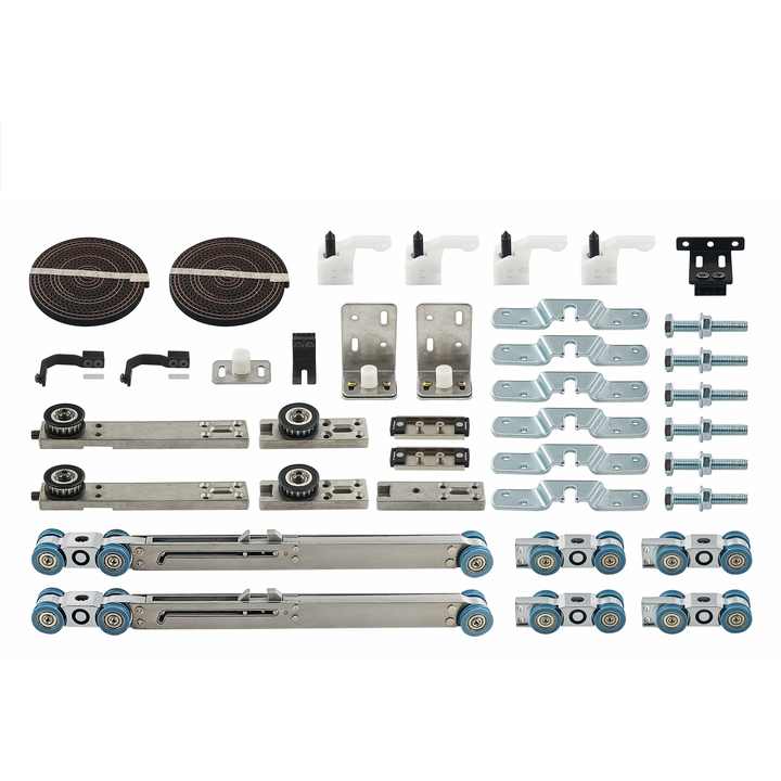 80KG Synchronized Soft-Close Sliding Door Track & Roller