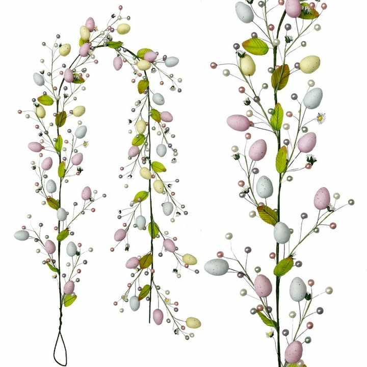 Realistic Easter Egg Vine Wreath Luxury Home and Party Christmas ...