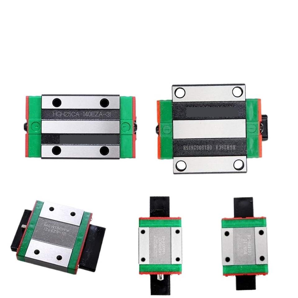 Heavy Duty CNC Linear Guide Rail HGH HGW HGR20 Slider Ball Screw Bearing High Performance Motion ...