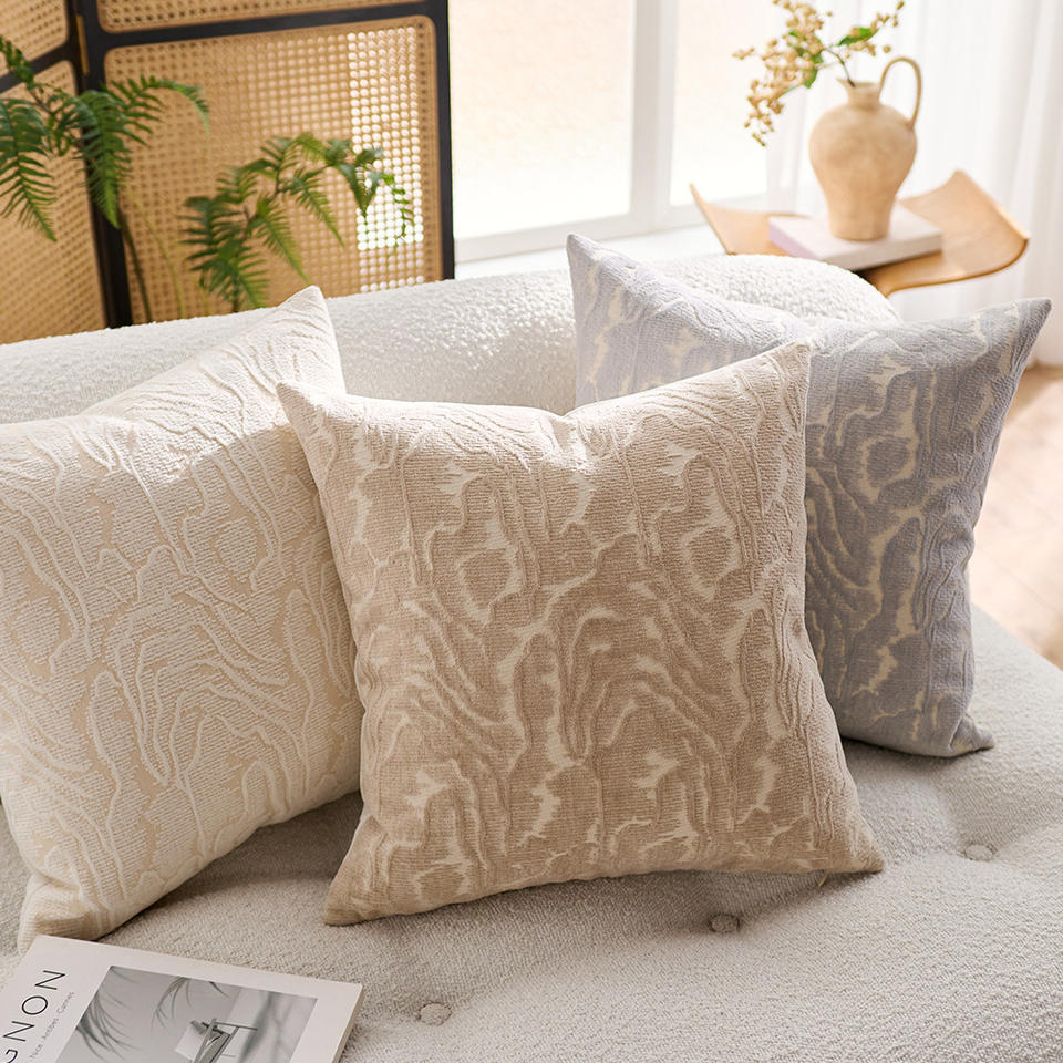 OEM ODM Chenier Throw Pillow Covers PP Cotton Filled American Style Eco ...