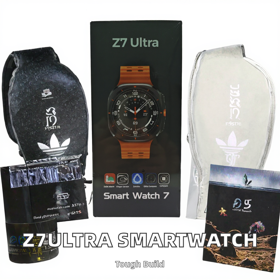 Z7ultra 2024 2025 Smartwatch AMOLED Screen Compass Fitness Tracker for ...