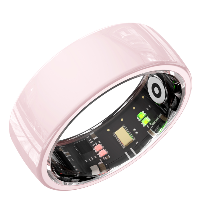 Waterproof Stainless Steel Fashionable Smart Rings With App for Health ...