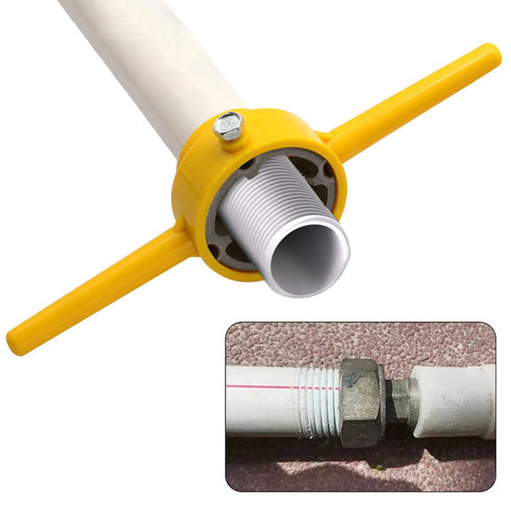 6Pcs Thread Maker Tools Kit Pipe Threader Plumbing Manual Hand Tools ...