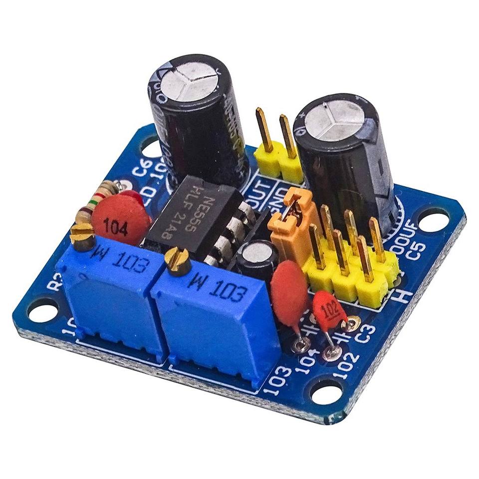 HSW NE555 pulse generator module frequency adjustable duty cycle ...