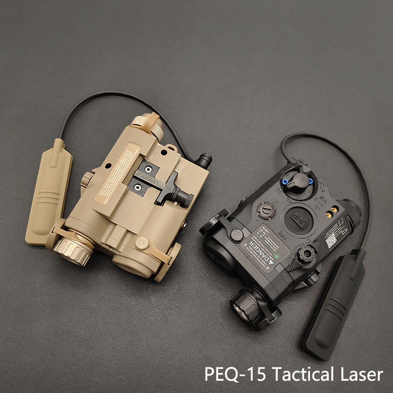 Tactical PEQ 15 Red Laser White Light and IR Fill Light Outdoor Lasers ...