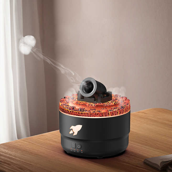 2024 Volcanic Lava Cracks Aroma Diffuser - Portable & Efficient