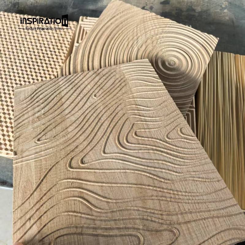 Glossy 3D Wood Grain Embossed Panel Bright Texture Board for Modern ...