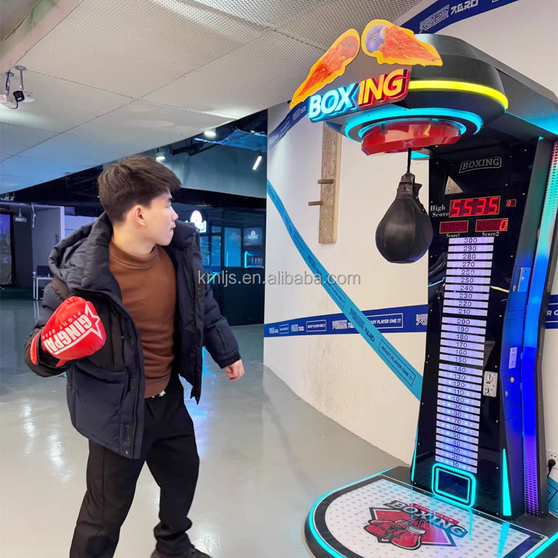 Amusement Coin Operated Boxing Vending Machine Boxer ultimate Big Punch ...