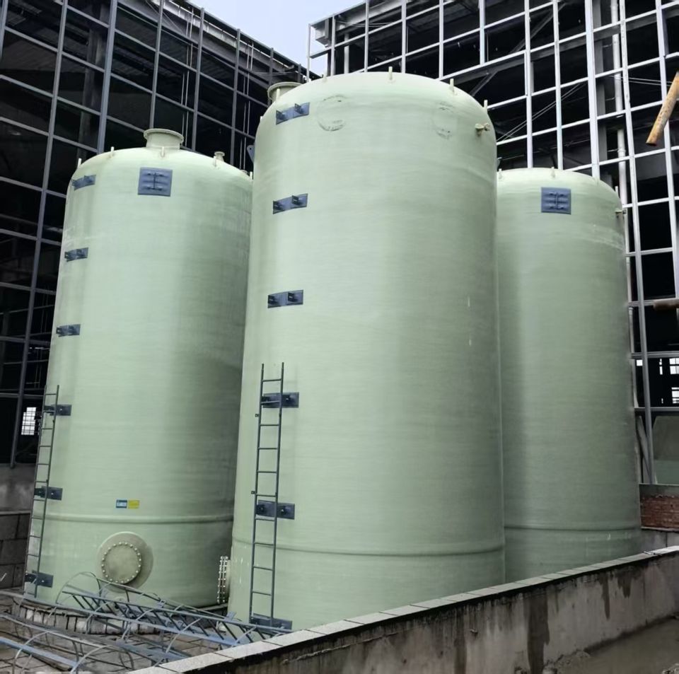 High Strength FRP Storage Tank Customizable Anti-Corrosion Fiberglass ...