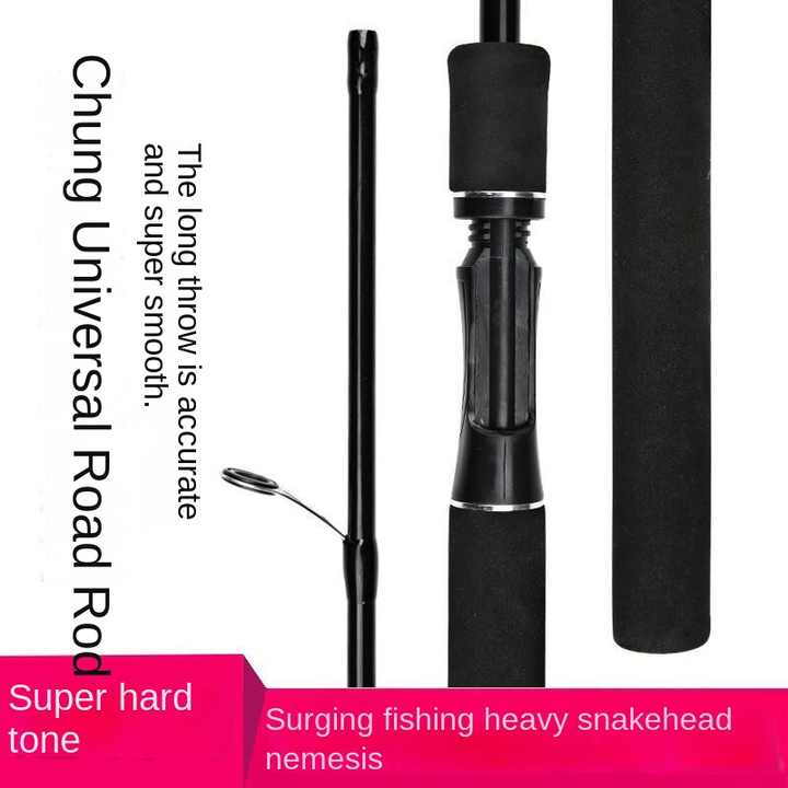 Factory Wholesale Black Freshwater Fish Fishing Rod Convenient Asian ...