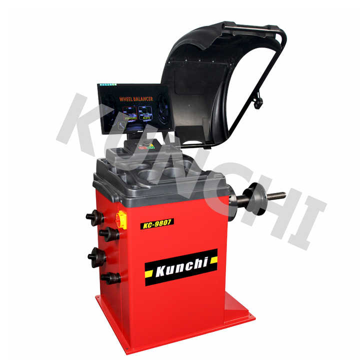 KUNCHI Wheel Balancer with Magnetic Levitation Technology & LCD Display ...