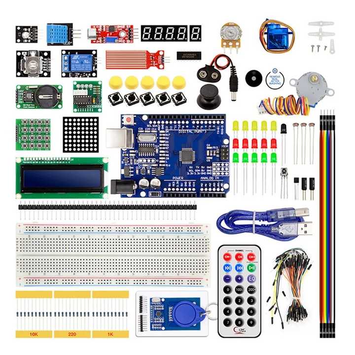 Advanced RFID Starter Kit for Arduino UNO R3 - LCD 1602